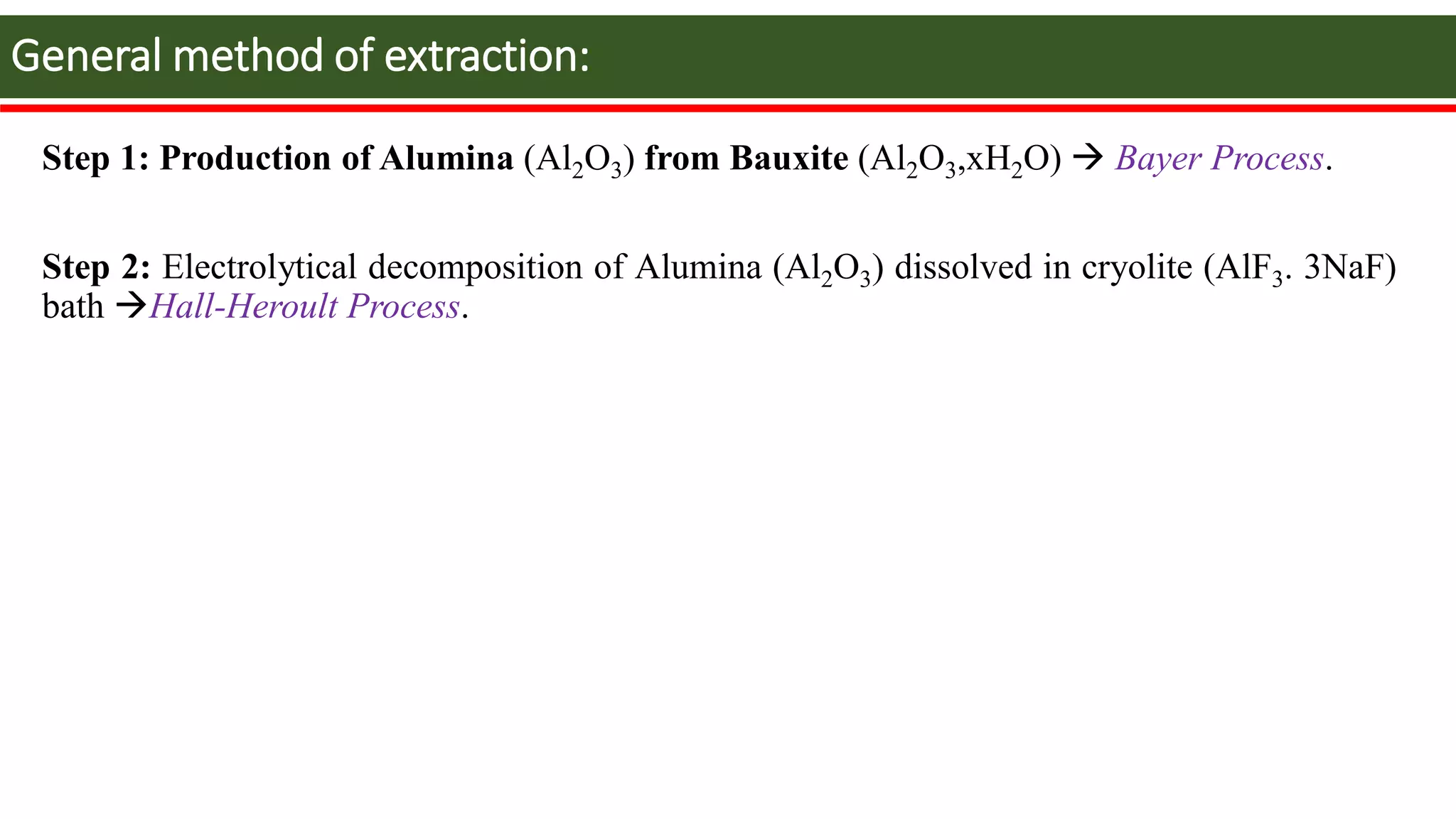 Extraction of Aluminum (Al) | PDF