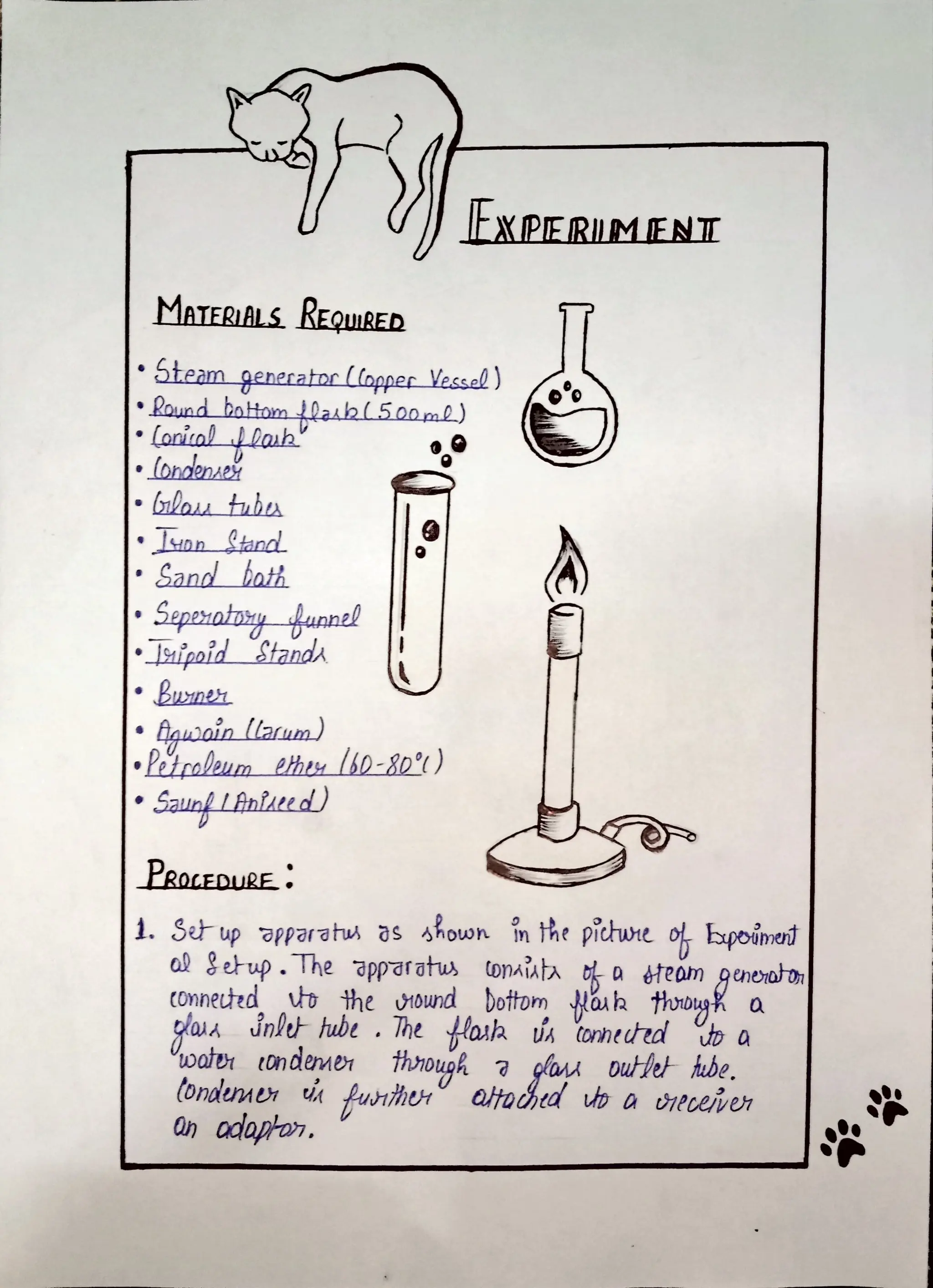 Extraction of Essential Oils-INVESTIGATORY PROJECT(CBSE Class 12 ...