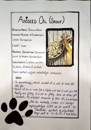 Extraction of Essential Oils-INVESTIGATORY PROJECT(CBSE Class 12 ...