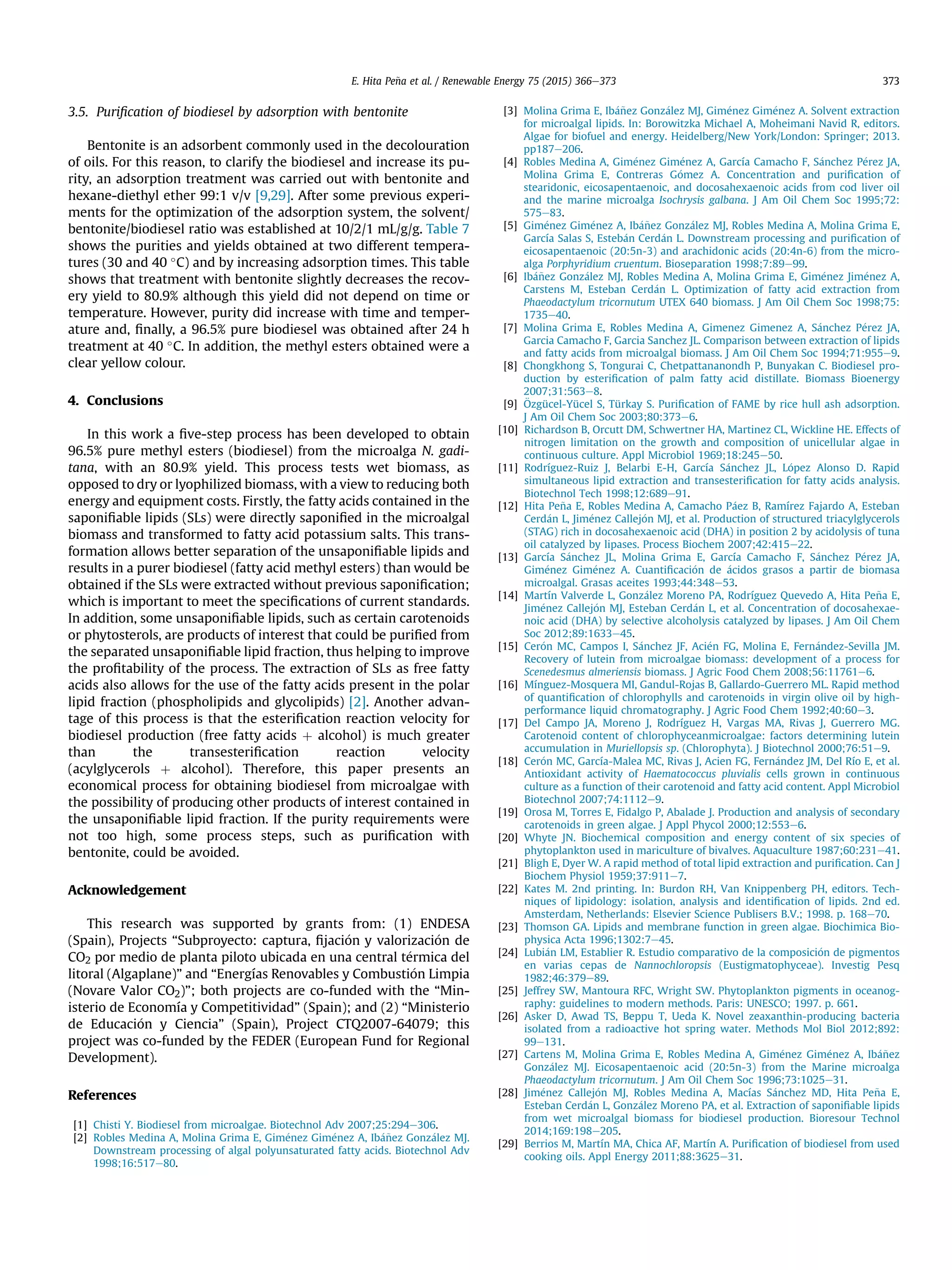 Extraction of free fatty acids from microalgae | PDF | Chemistry | Science