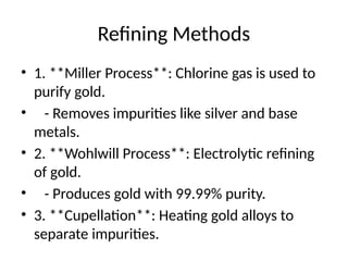 Extraction_of_Gold and Extraction_of_Silver.pptx