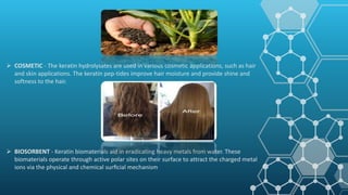 EXTRACTION OF KERATIN FROM HUMAN HAIR WASTE.pptx