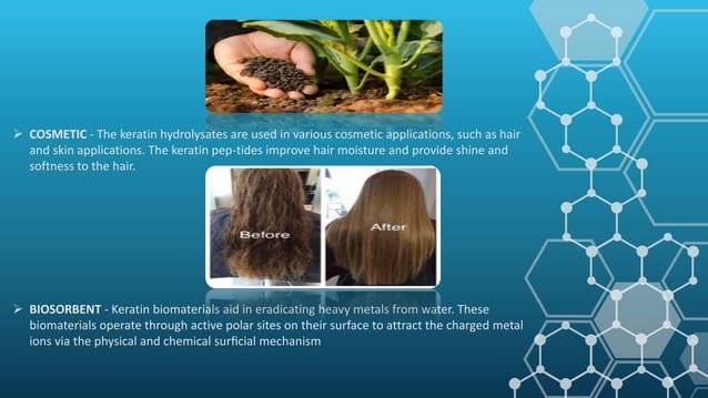 EXTRACTION OF KERATIN FROM HUMAN HAIR WASTE.pptx | Hair Care | Beauty