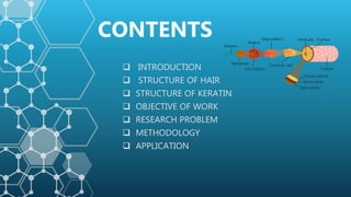 EXTRACTION OF KERATIN FROM HUMAN HAIR WASTE.pptx