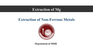 Extraction of magnesium (mg) | PDF