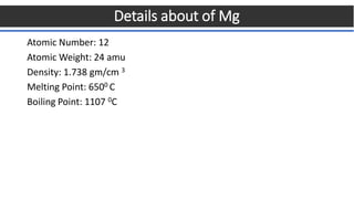 Extraction of magnesium (mg) | PDF