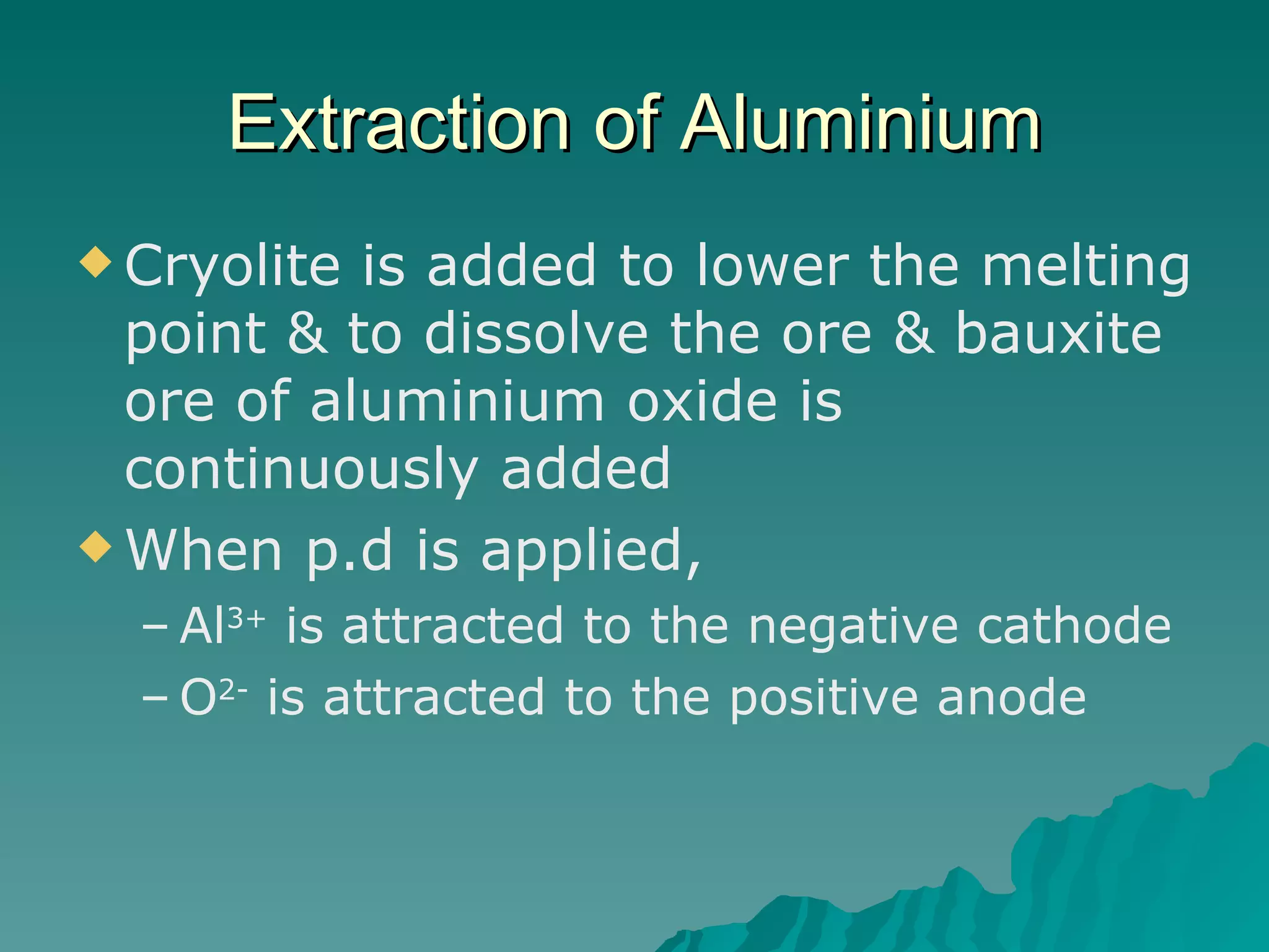 Extraction Of Metals | PPT
