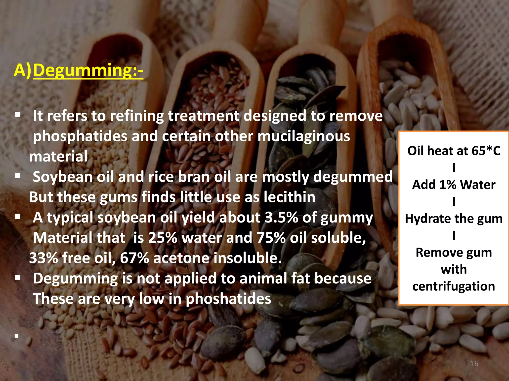 Extraction of oil | PPTX