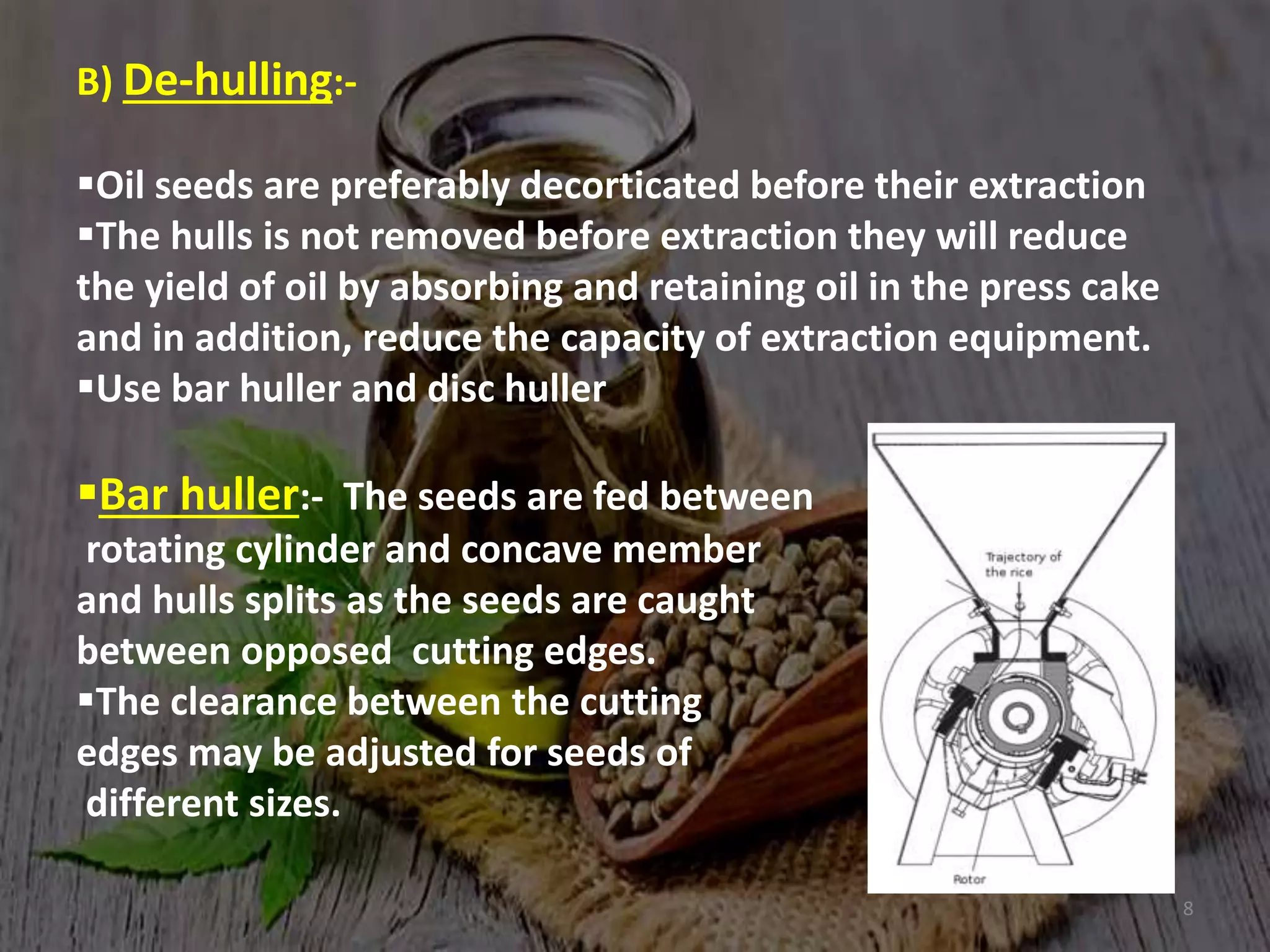 Extraction of oil | PPTX