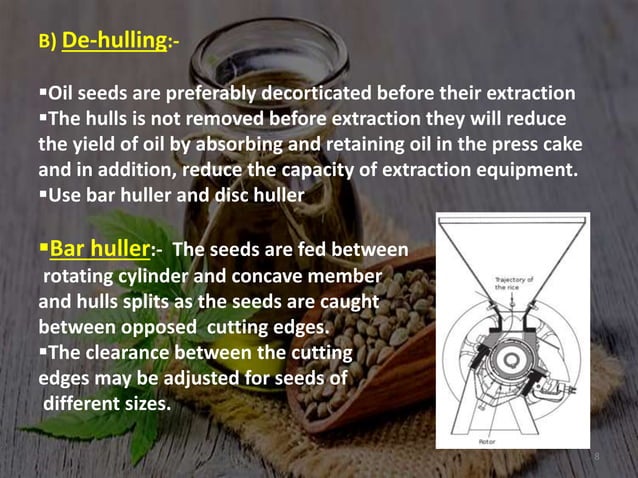 Extraction of oil | PPTX