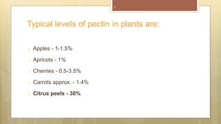 Extraction of pectin | PPTX