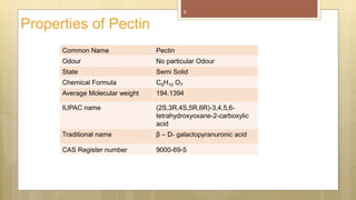 Extraction of pectin | PPTX
