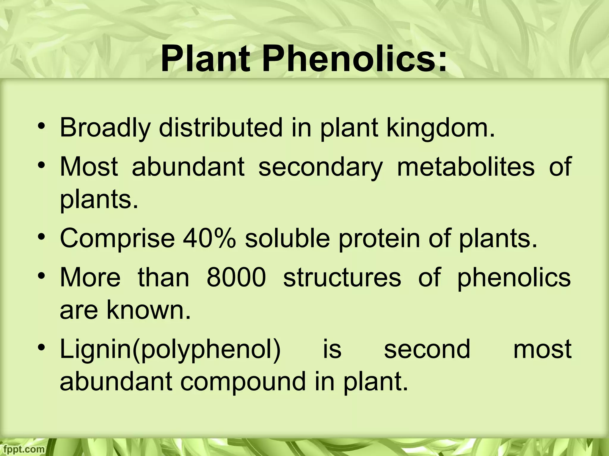 Extraction of phenolics | PPT
