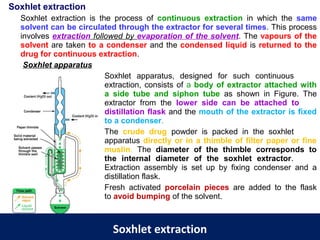 Extraction of Phytochemicals | PPT