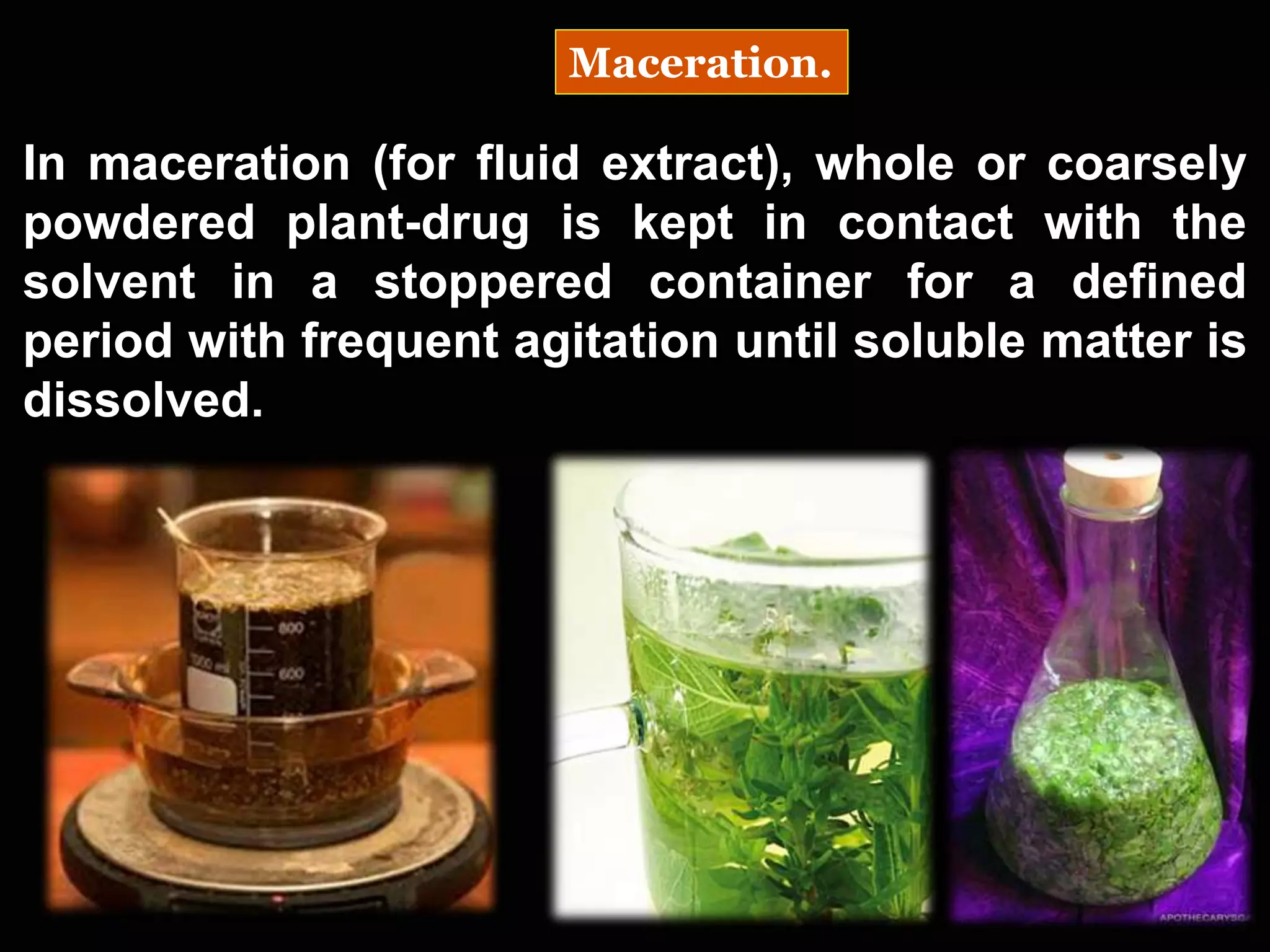 Extraction of phytochemicals | PDF