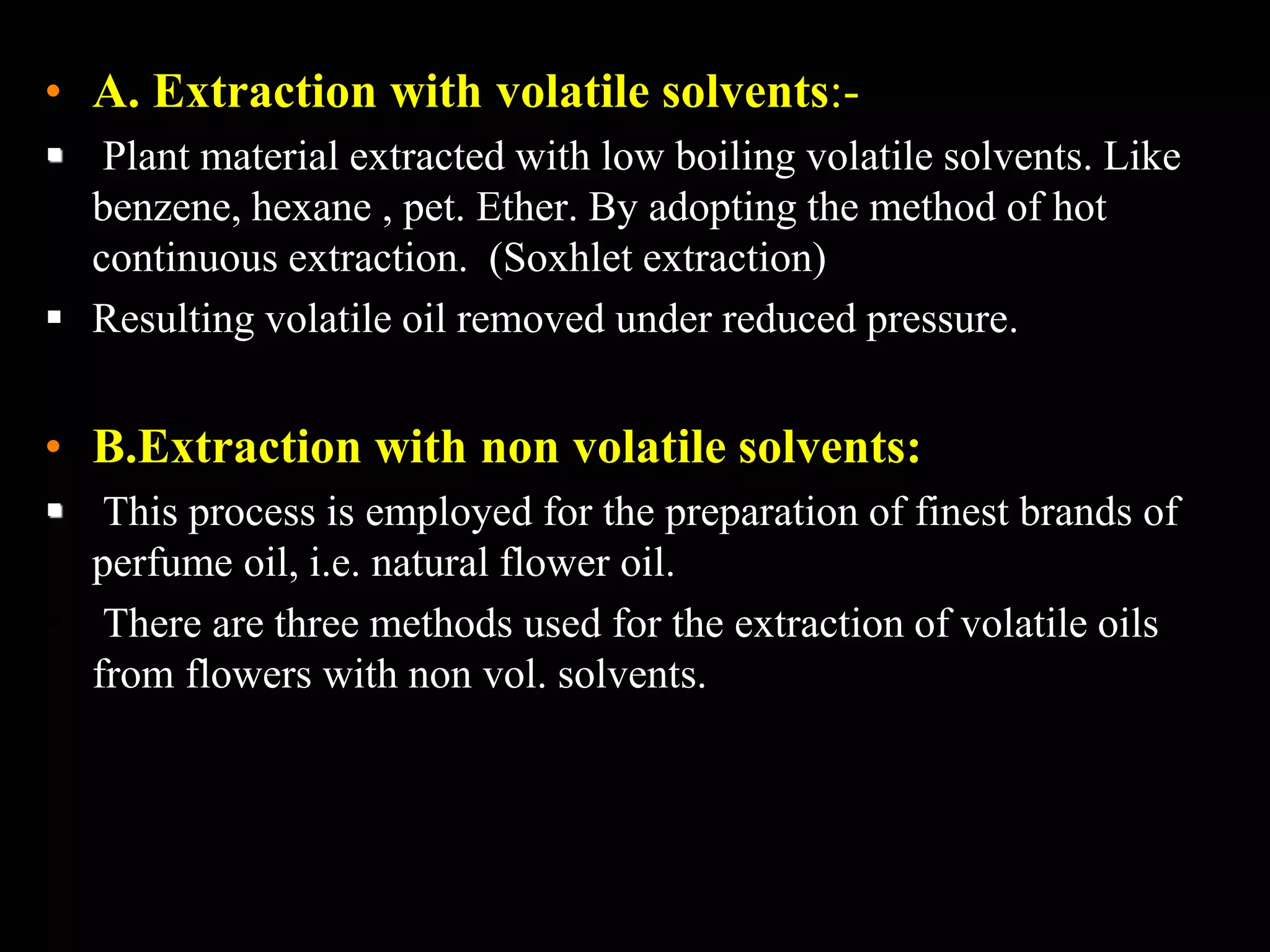 Extraction of phytochemicals | PDF