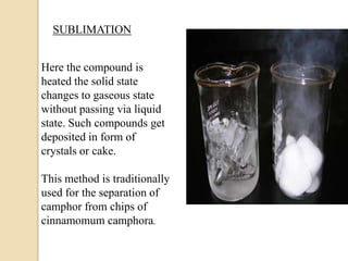 Extraction of plant contituents | PPTX