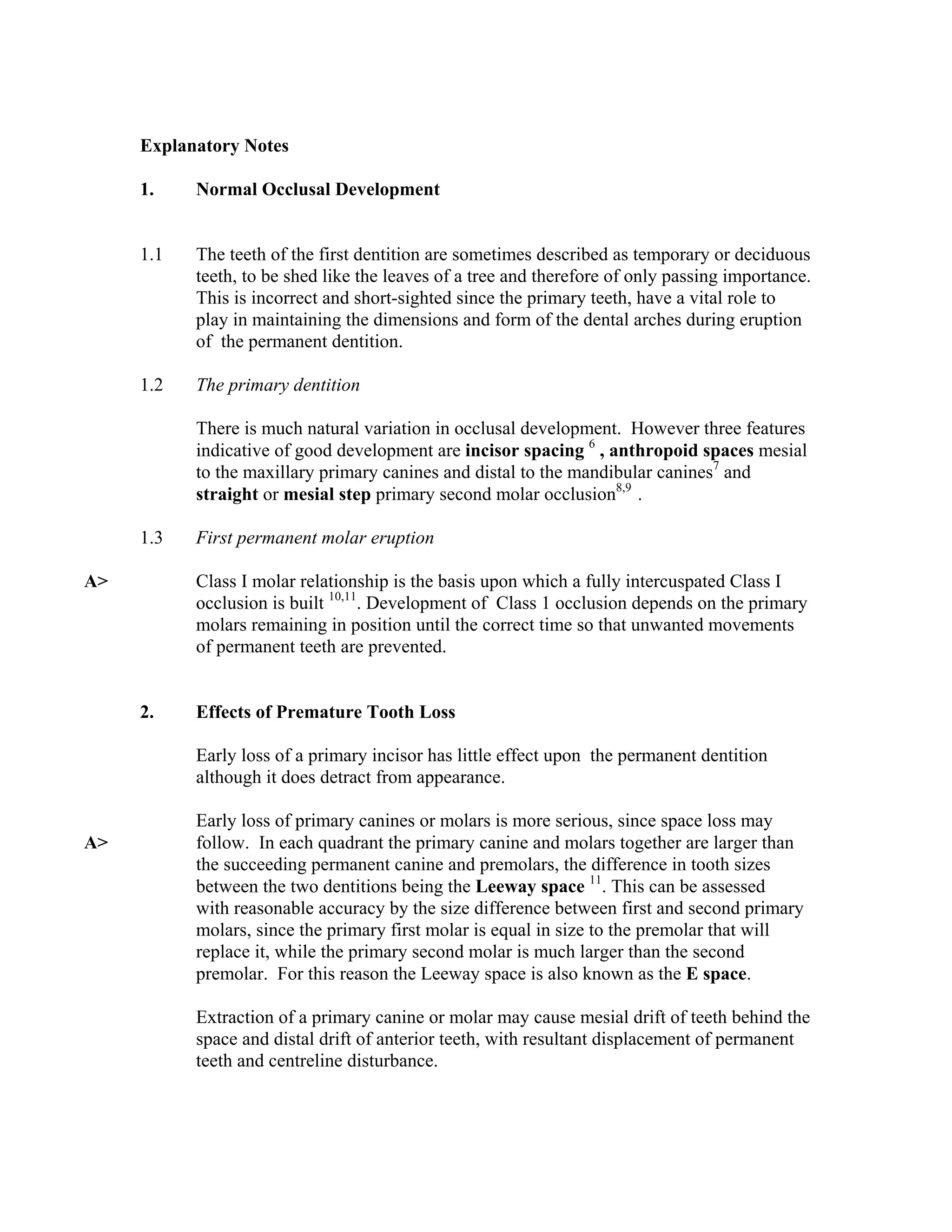 Extraction of primary teeth balance and compensation | PDF