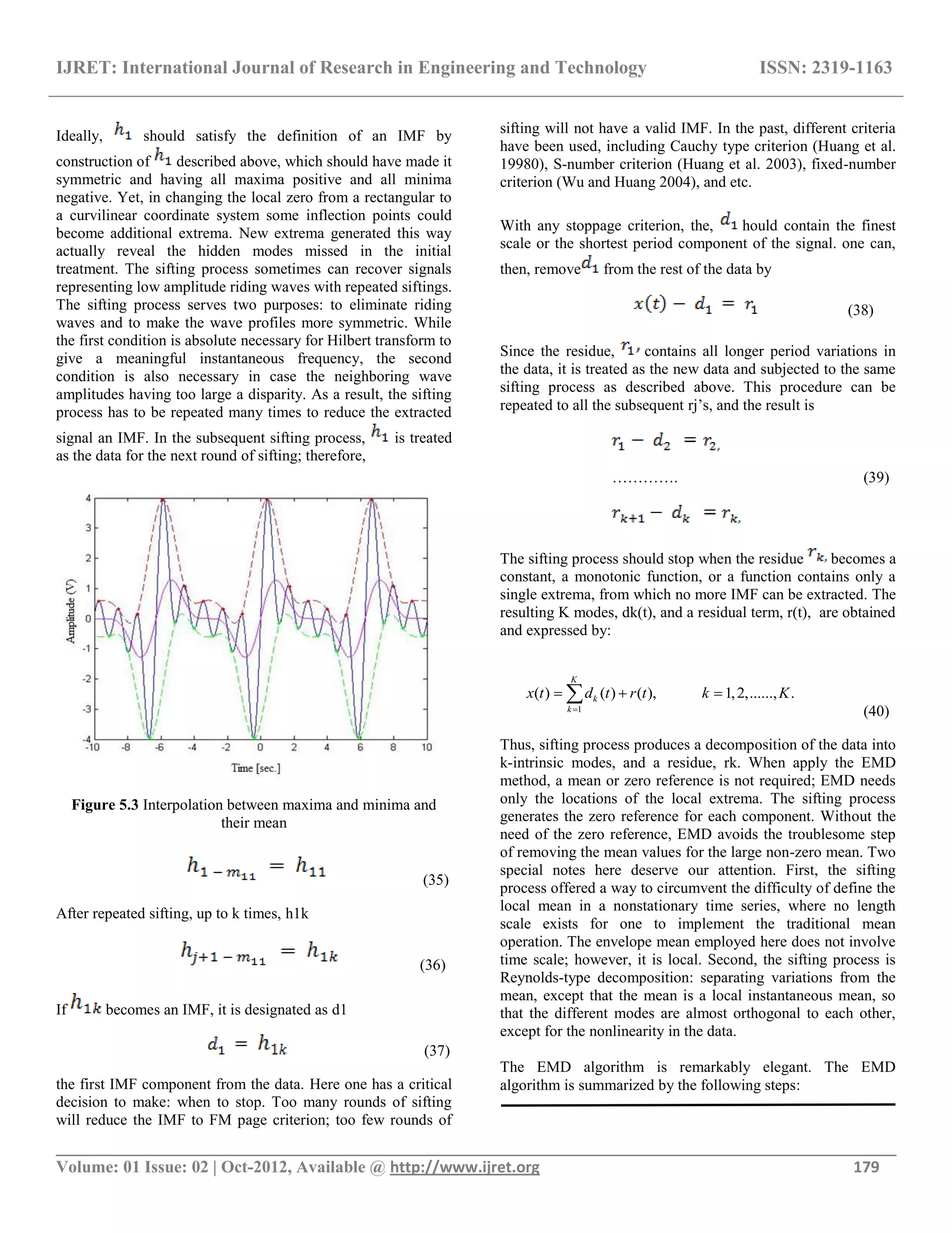Extraction of respiratory rate from ppg signals using pca and emd | PDF