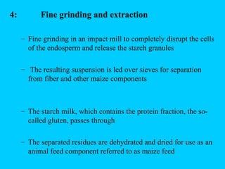 Different extraction methods of starches .ppt