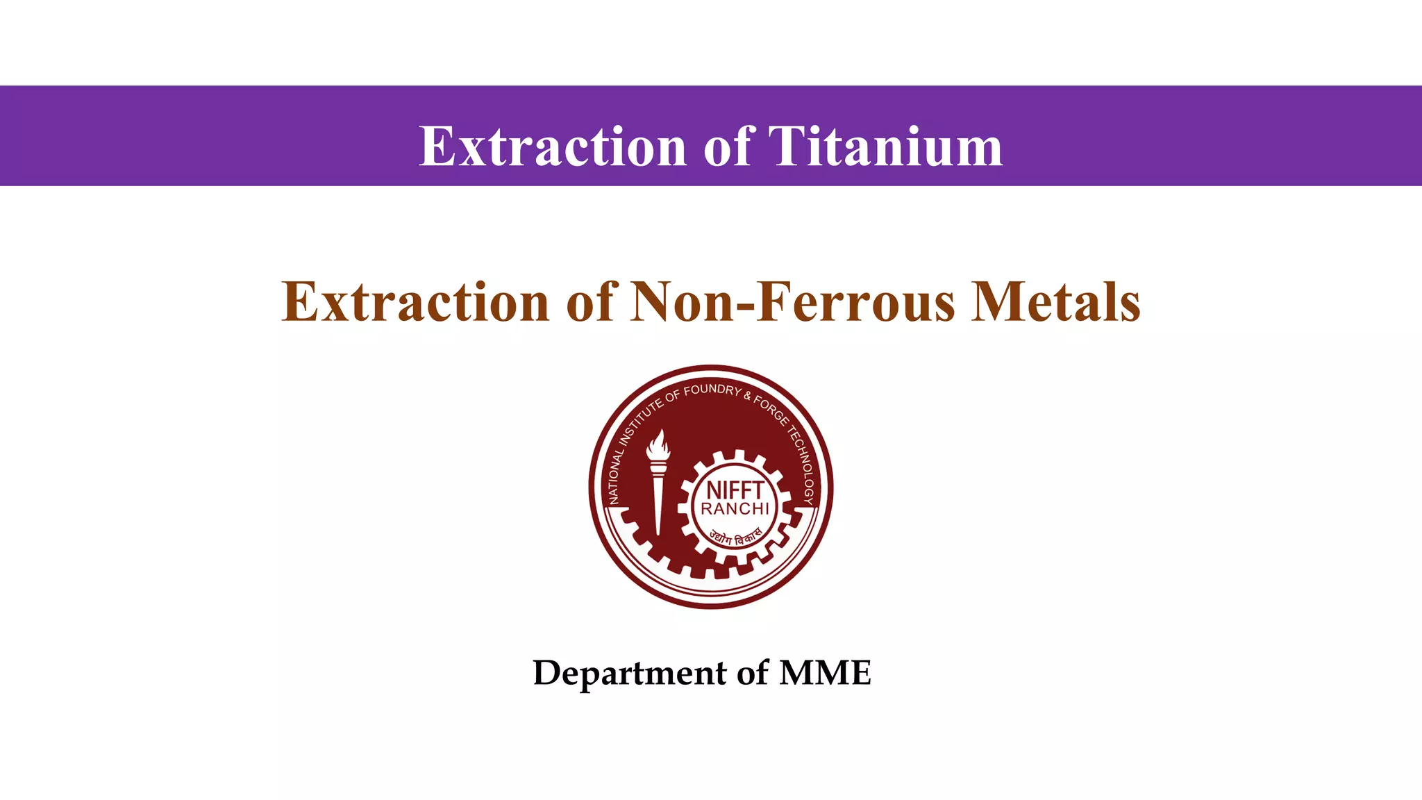 Extraction of Titanium | PDF