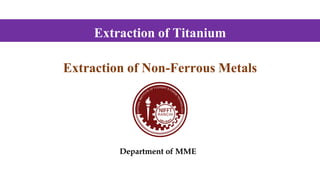 Extraction of Titanium | PDF