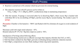 Extraction of Titanium | PDF