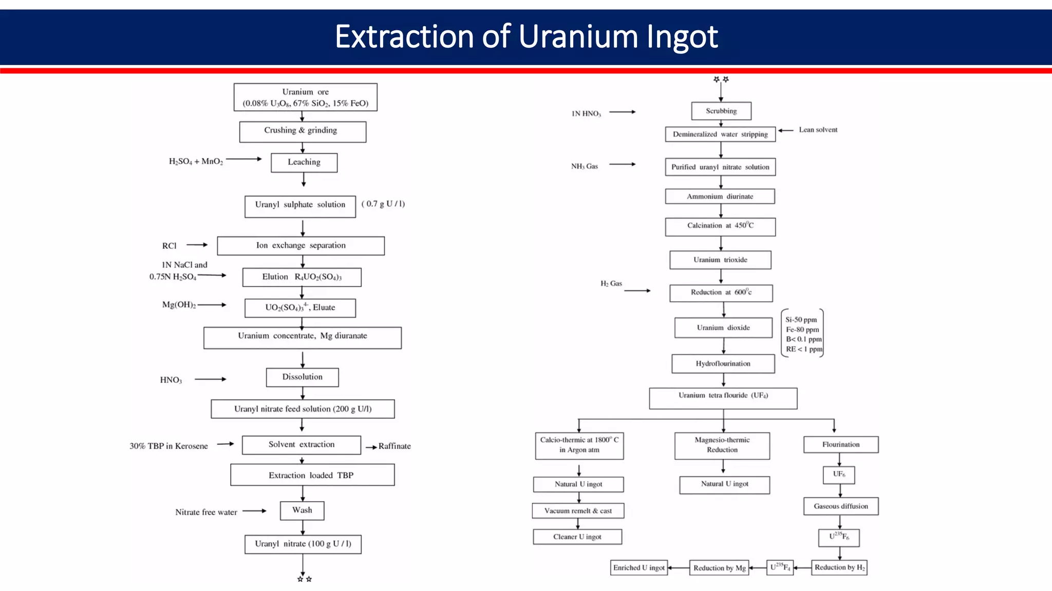 Extraction of Uranium (U) | PDF