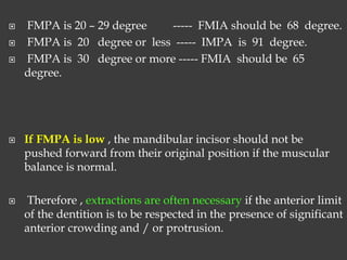 A differential diagnostic decision for extraction and non-extraction | PPT