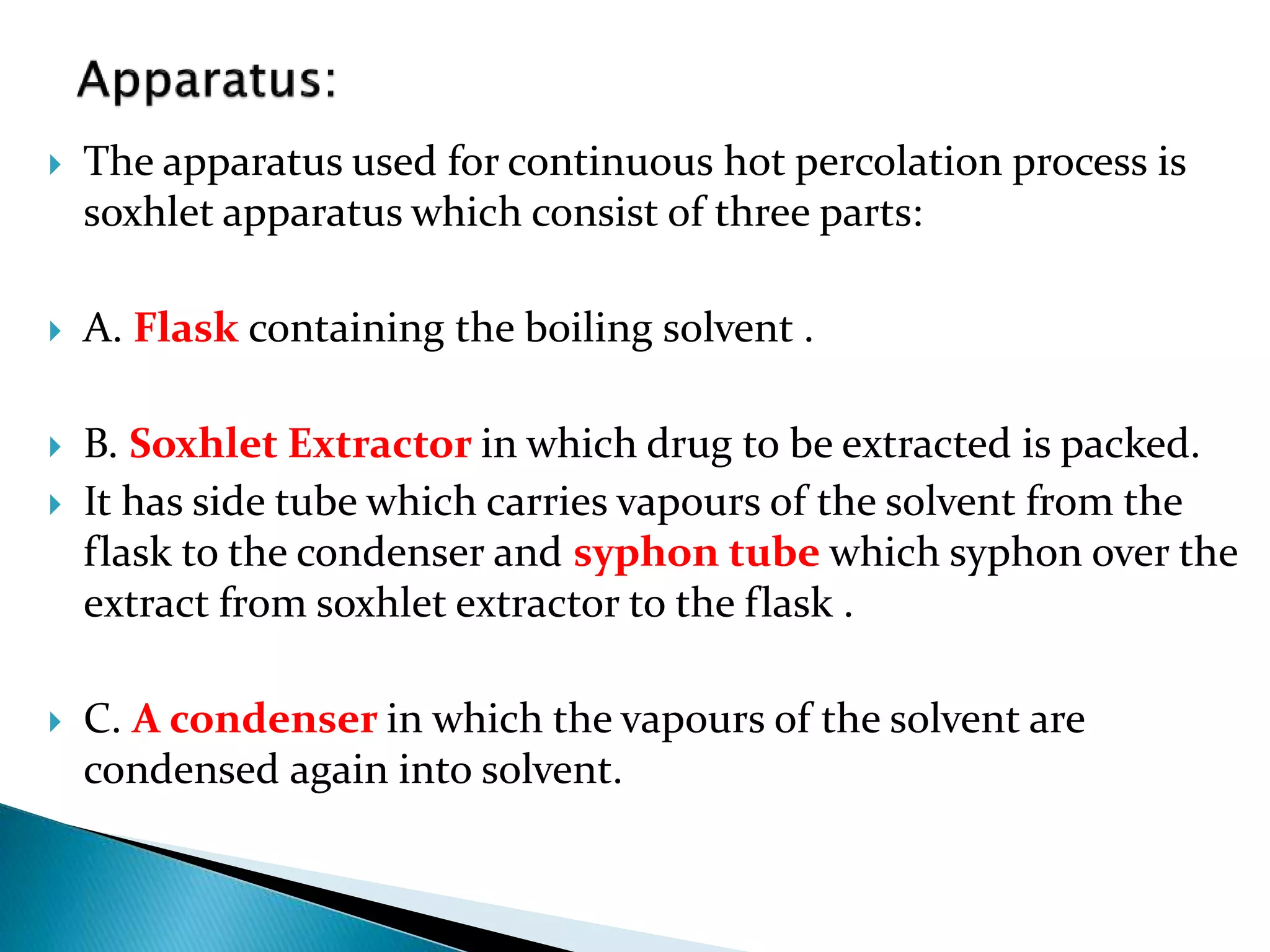 Extraction process | PPTX