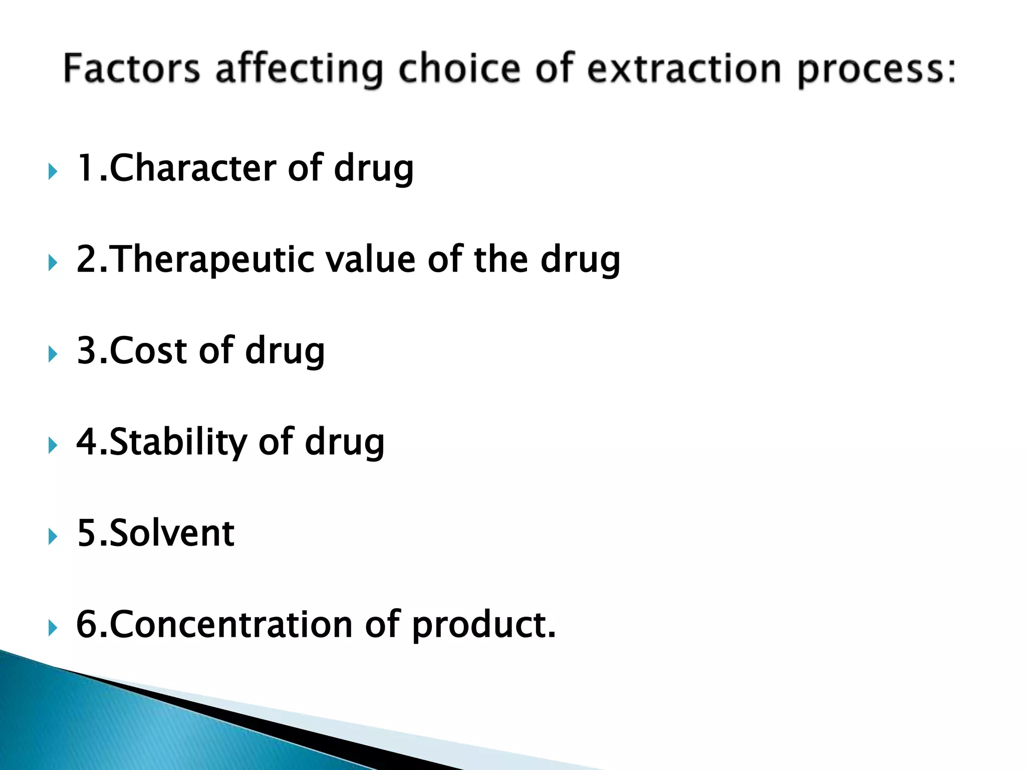 Extraction process | PPTX
