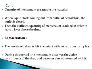 Extraction process | PPTX
