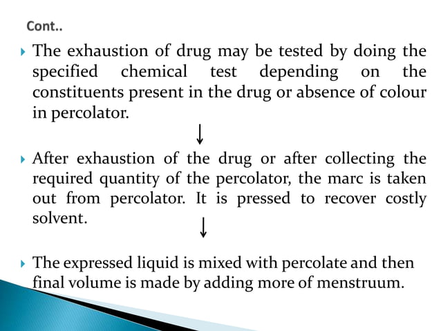 Extraction process | PPTX