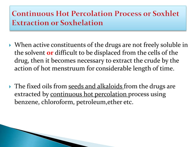 Extraction process | PPTX