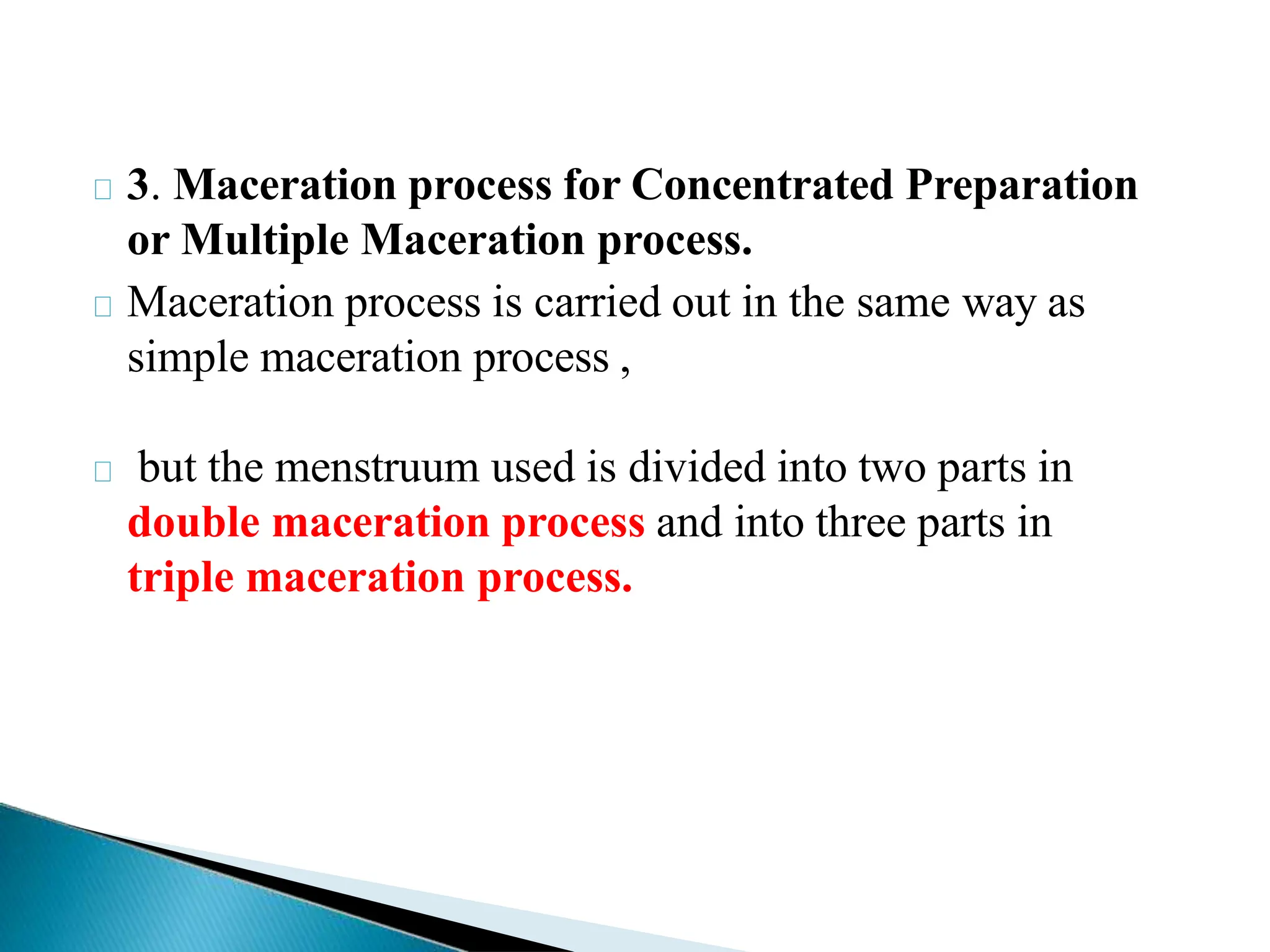 Extraction process Pharmaceutics I 20111 | PPTX
