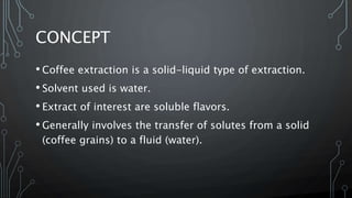 Extraction Methods in Processing Industry | PPTX