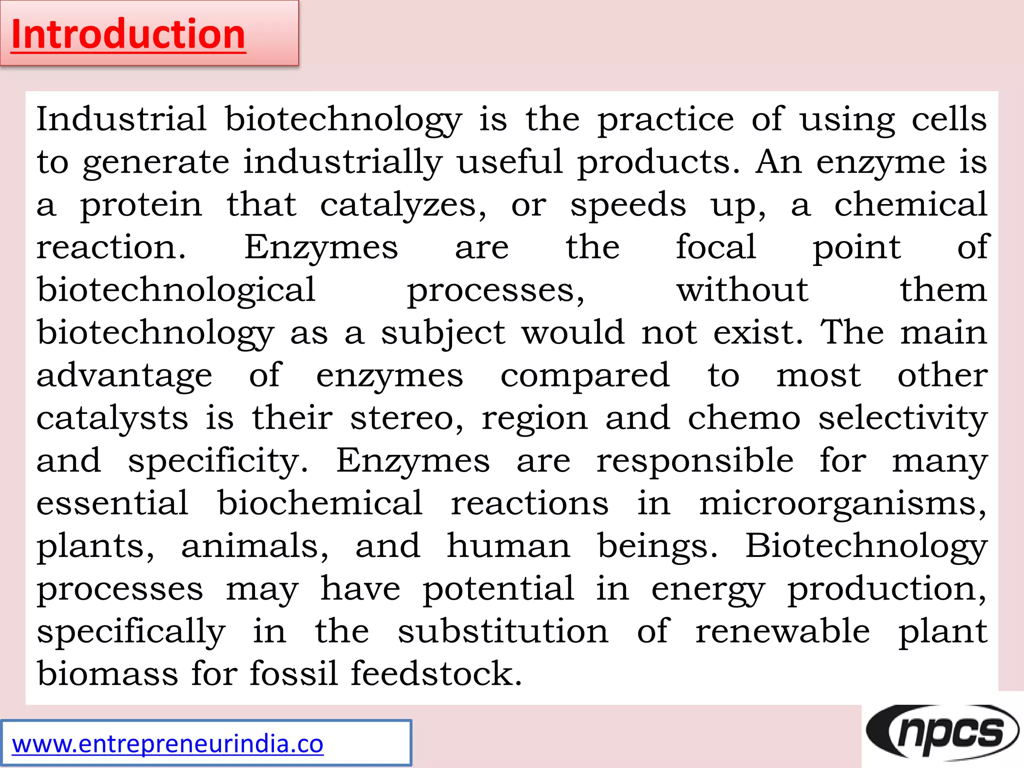 Extraction, Purification and Production of Enzymes (Biotechnology) | PDF