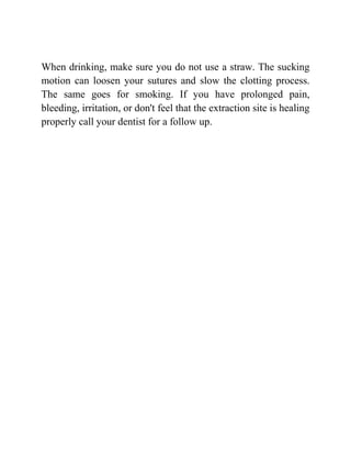 Extractions | DOCX