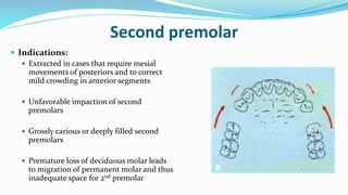 extractions in the field of orthodontics | PPTX