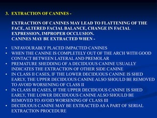 Extractions in orthodontics | PPT