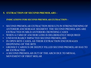 Extractions in orthodontics | PPT