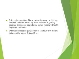 Extractions in orthodontics | PPT