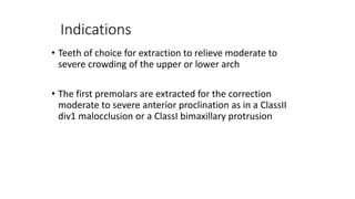 Extractions in orthodontics.pptx