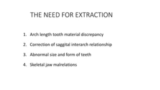 Extractions in orthodontics.pptx