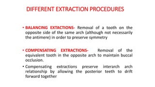 Extractions in orthodontics.pptx