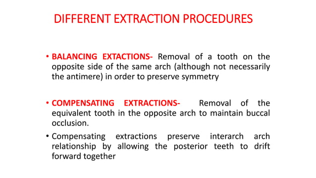 Extractions in orthodontics.pptx