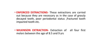 Extractions in orthodontics.pptx