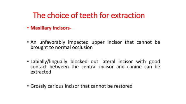 Extractions in orthodontics.pptx