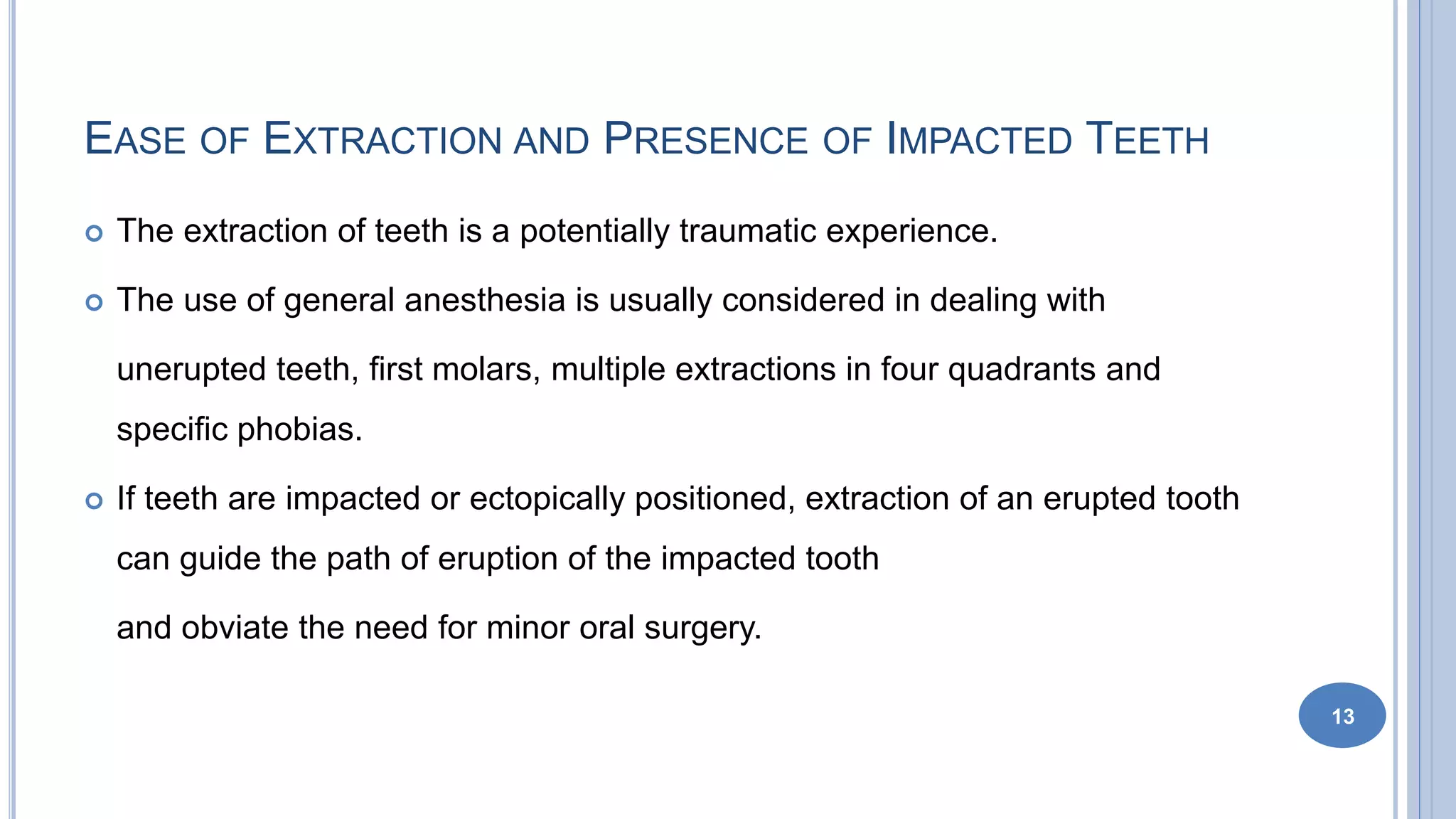 Extractions in Orthodontics Journal Club Presentation | PPTX