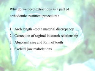 Extractions in Orthodontics O.ppt